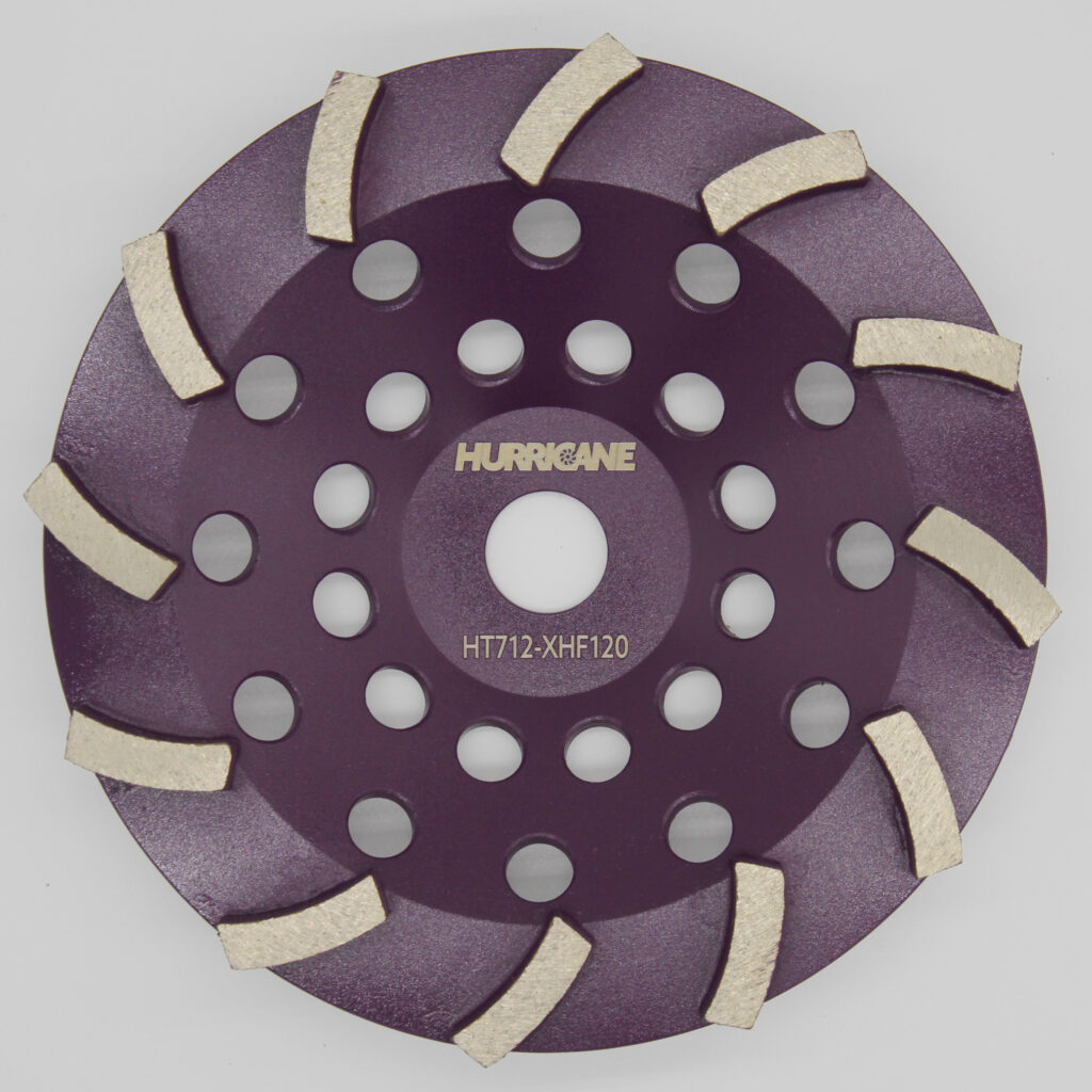 7 Inch 12 Tornado Segments 30 & 120 Grit Cup Wheels | Extreme Hard ...