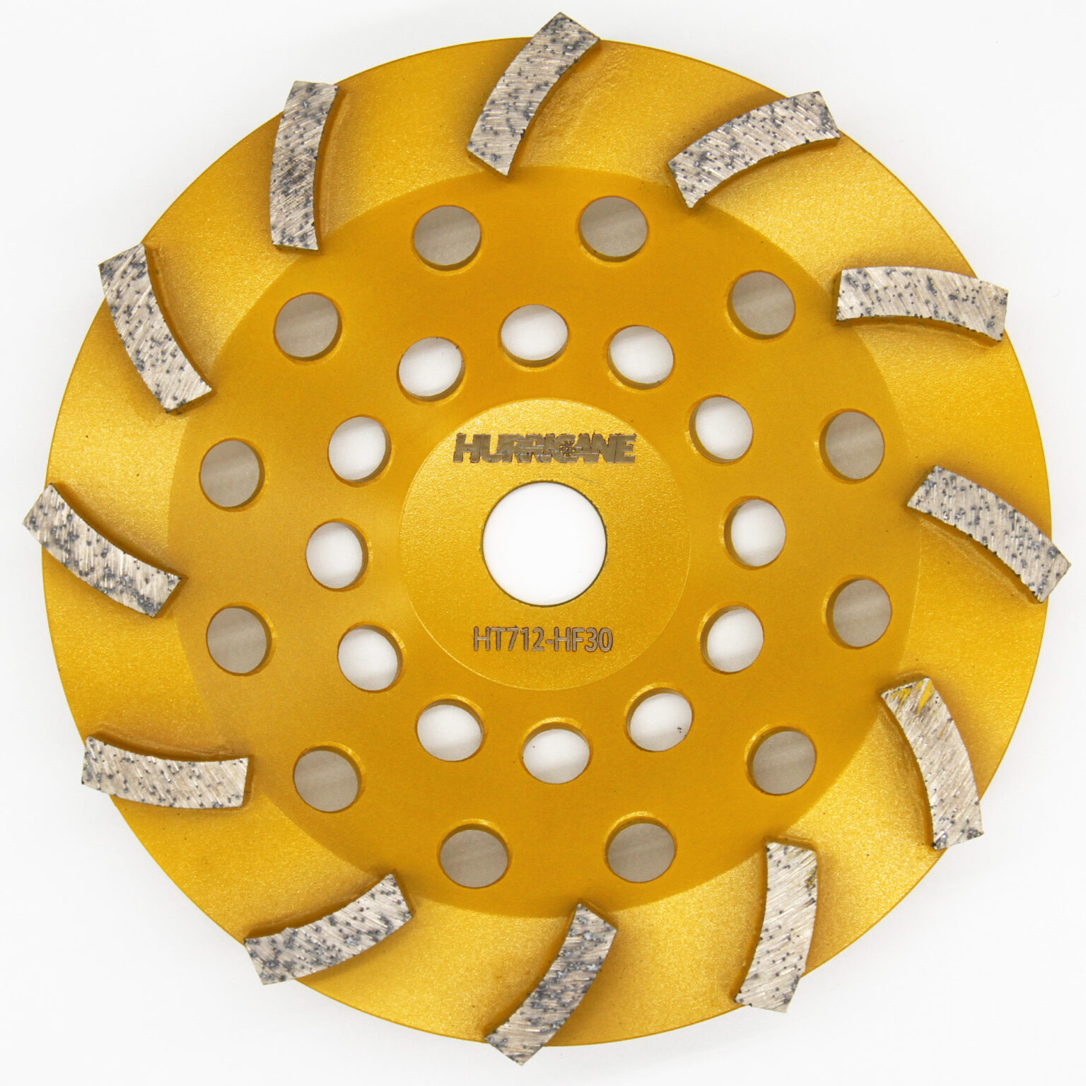 7 Inch 12 Tornado Segments 30 Grit Cup Wheels | Hard Floor - Diamond ...